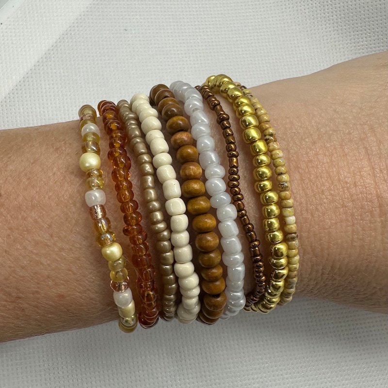 Bracelets Stretch - Etsy