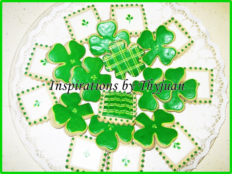 St. Patrick's Day Cookies - Etsy