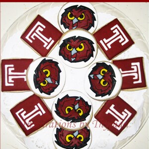 Custom College Cookies | Etsy