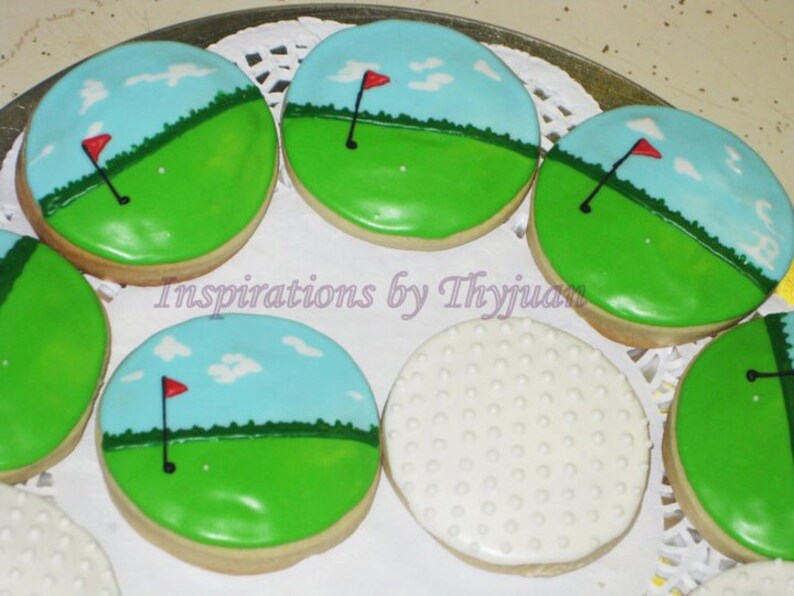 Golf Cookies - Etsy
