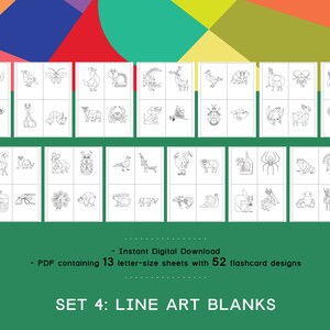 Spanish Printable Animal Flashcards & Coloring Sheets 6 | Etsy