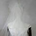 Tulle Bow Wedding Veil/ Poof Bridal Veil Bow / 2 Layer Veil / for ...
