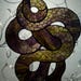 Knotted Snake Stained Glass Pattern, Stained Glass Patterns, Digital ...