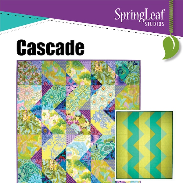 Cascade Quilt Pattern - Etsy