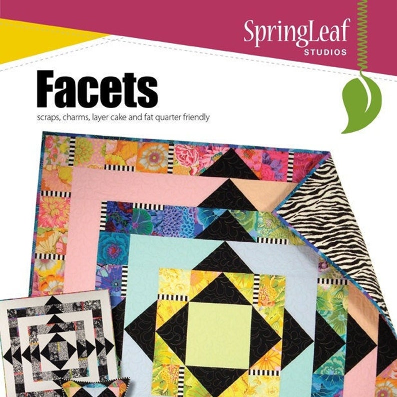 Facets PDF Quilt Pattern - Etsy