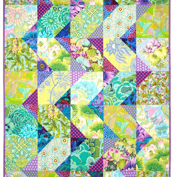 Cascade Quilt Pattern - Etsy