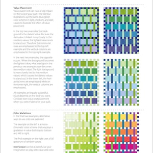 Interweave PDF Quilt Pattern, Great for Large Scale Prints, Baby, Throw ...