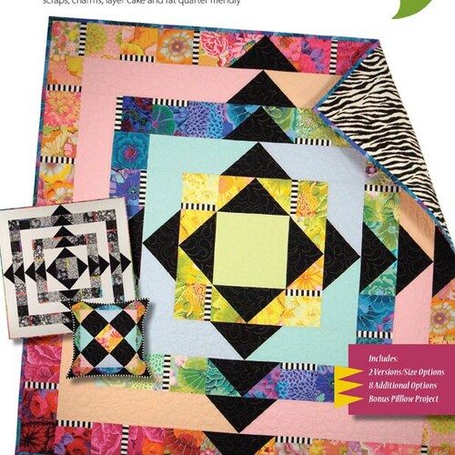 Stair Step Quilt Block Pattern PDF Foundation Piecing Paper - Etsy