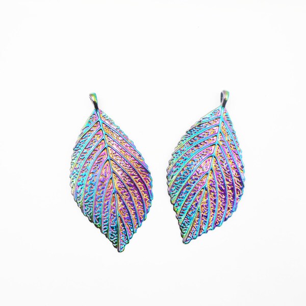 Electroplated Leaf - Etsy