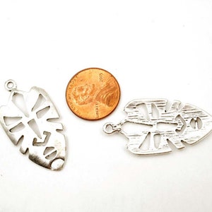 2 Antique Silver Tribal Mask Pendant/charms - 23-33-17 - Etsy