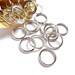50 Silver Plated Closed Loop Jump Rings - 14mm - 7-13-A - Etsy