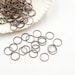 50 Gunmetal Double Loop Split Jump Rings 10mm 10-GM-10DL - Etsy