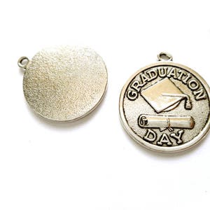 4 Antique Silver Graduation Day Charms 30-31-2 - Etsy