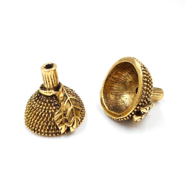 Acorn Bead Cap - Etsy