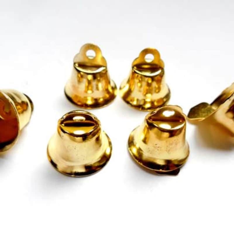 Gold Bell - Etsy