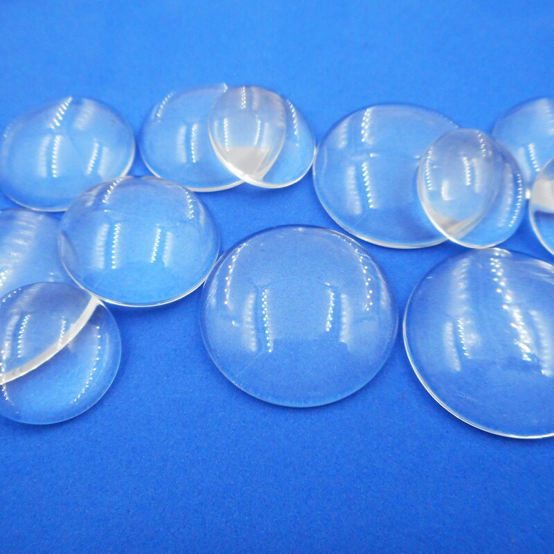 Clear Glass Cabochon - Etsy