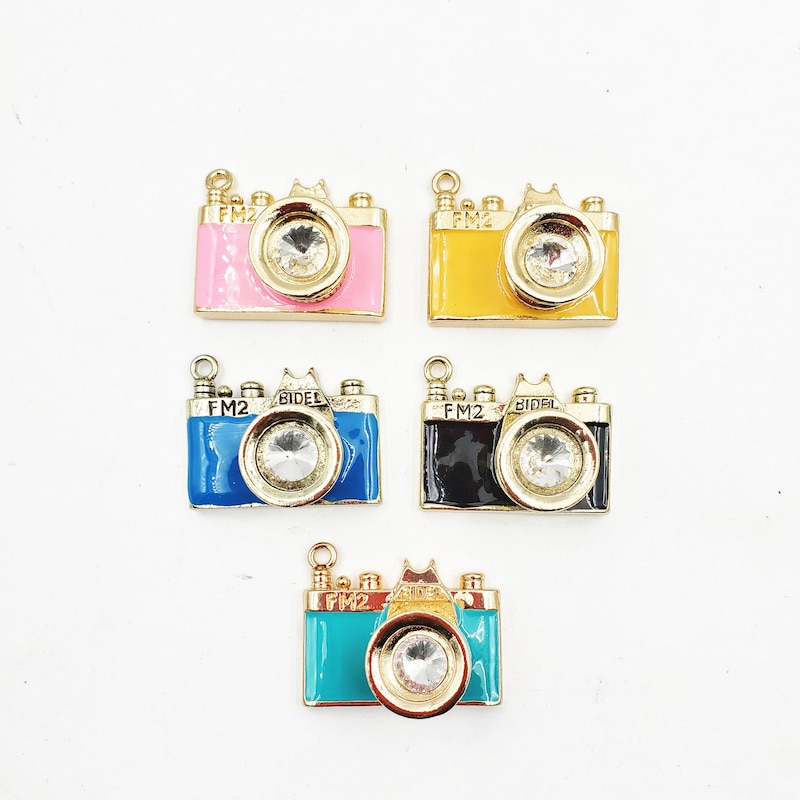 Camera Charm - Etsy