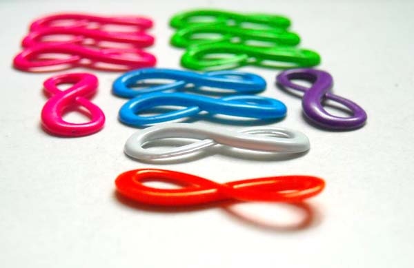 12 Assorted Infinity Symbol Connectors 3-35 | Etsy
