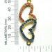 1 Gold Plated Sideways Open Heart Connector Charms - 3-18 - Etsy