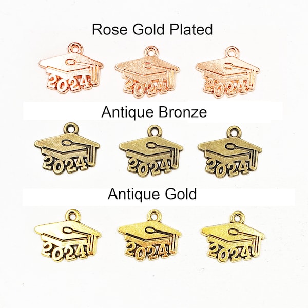 Graduation Cap Charm - Etsy