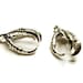 2 Antique Silver Talon Claw Pendant/charms - 20-B-4 - Etsy