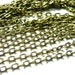 Antique Bronze Cable Chain - 10M - 22-28-2 - Etsy