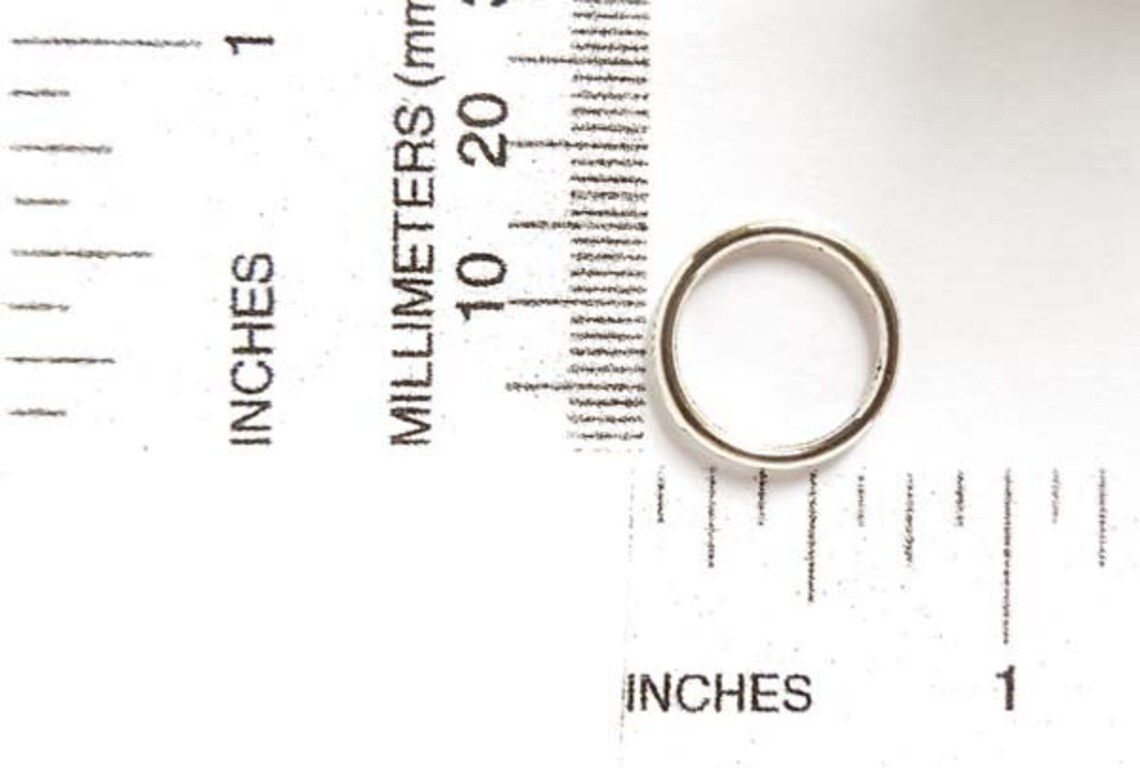 20 Antique Silver Closed Loop Jump Rings -16mm - 7-14 - Etsy