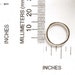 20 Antique Silver Closed Loop Jump Rings -16mm - 7-14 - Etsy