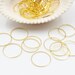 20 Gold Plated Closed/linking Jump Rings 18mm 8-23 - Etsy