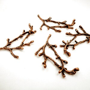 4 Antique Copper Branch 8 Hole Connectors - 20-D-7 - Etsy