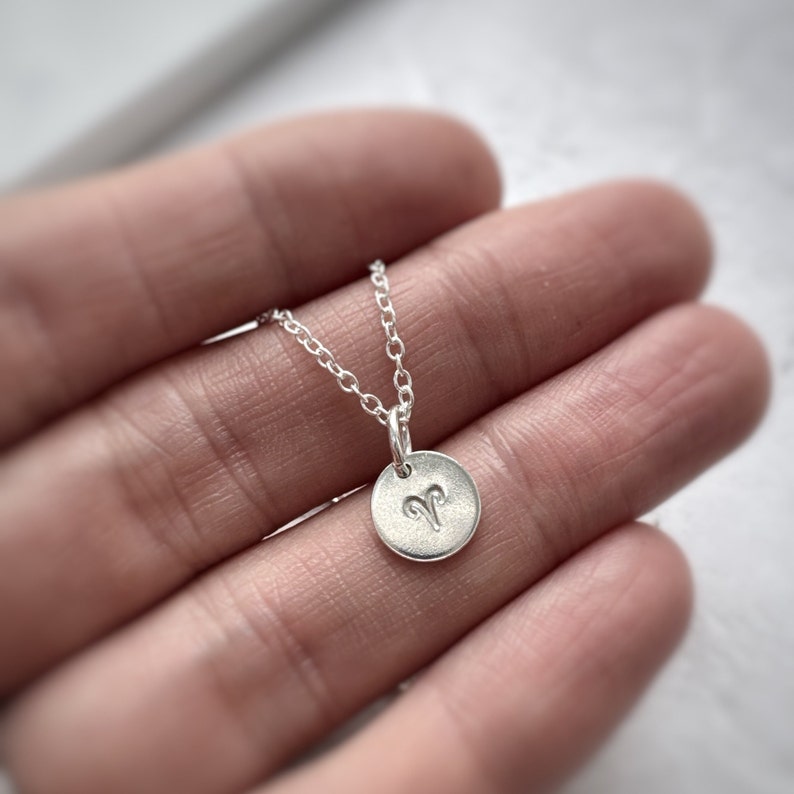 Sterling Silver Zodiac Necklace | Handmade Astrology Jewellery | Star ...