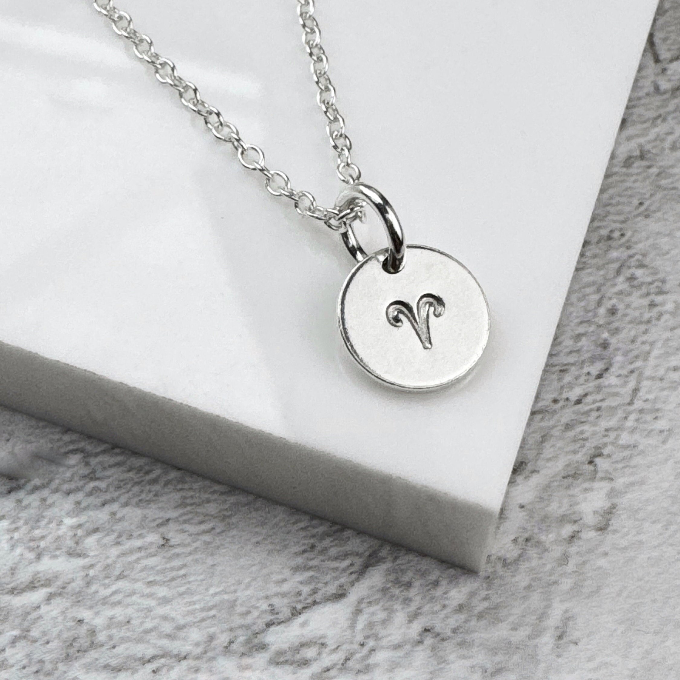 Sterling Silver Zodiac Necklace | Handmade Astrology Jewellery | Star ...