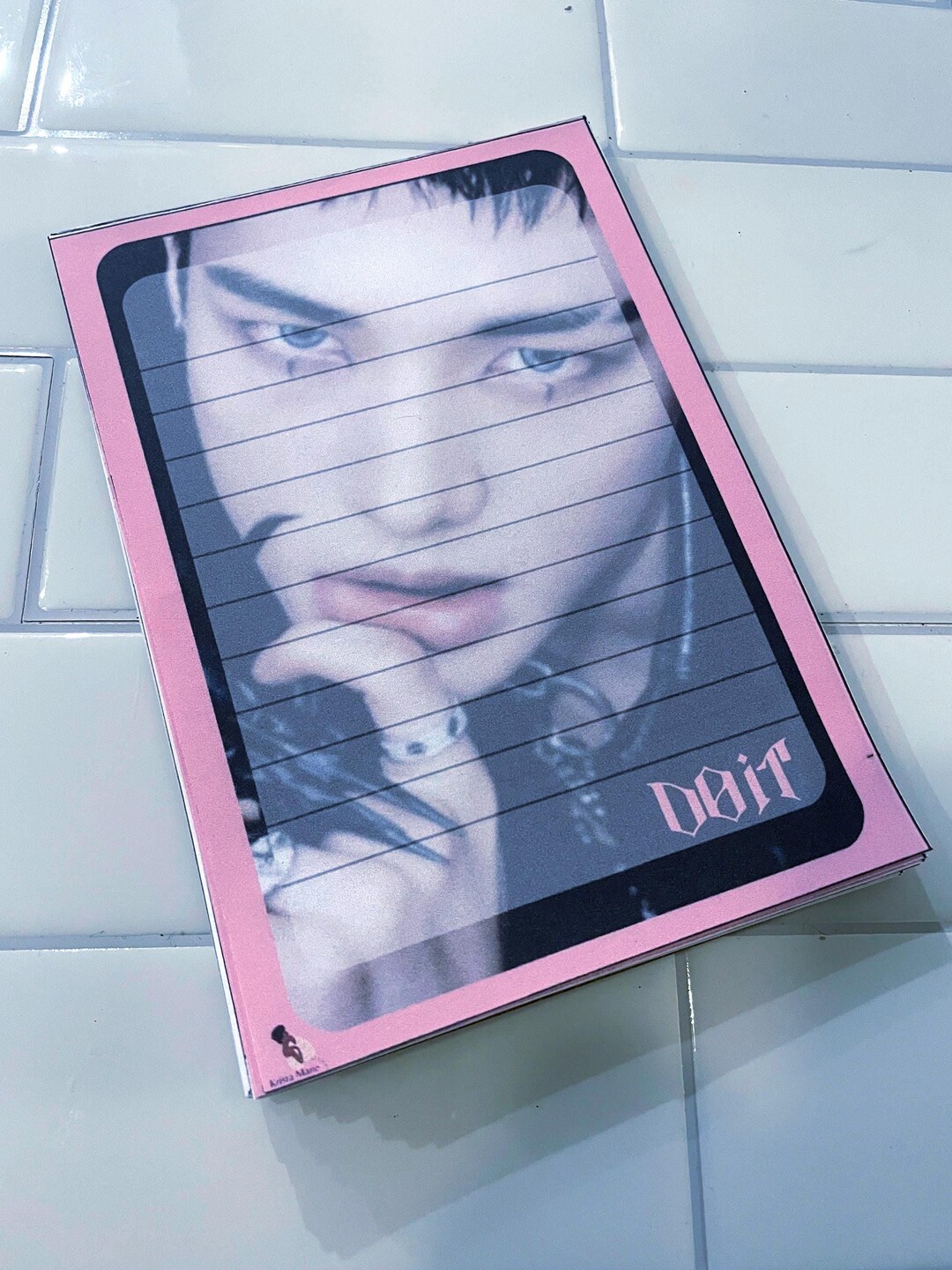 Stray Kids Hyunjin Inspired K-pop Notepad | STAY Fan Gift - Etsy