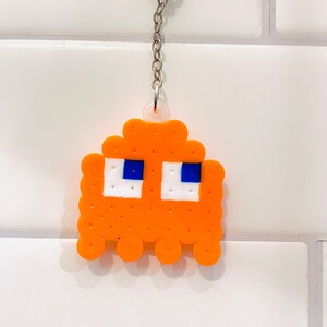 Pacman Ghosts Set Perler Bead Art Keychain Backpack Bling - Etsy UK