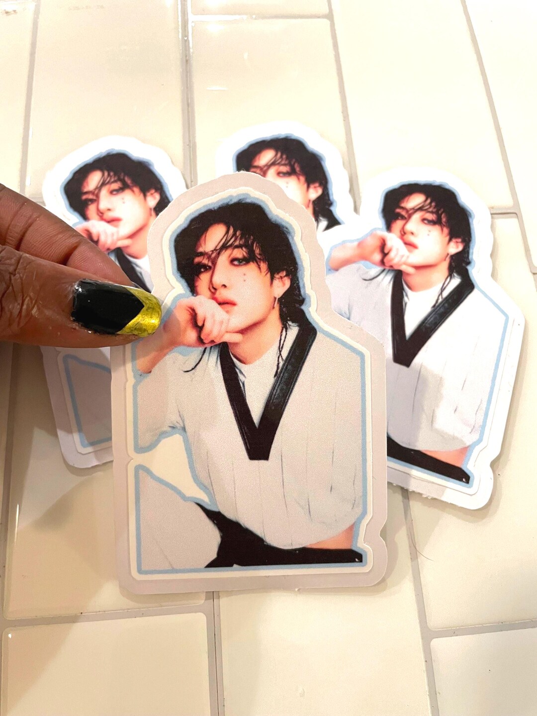 Bang Chan Sticker | Stray Kids Fan Art, Waterproof Vinyl - Etsy UK