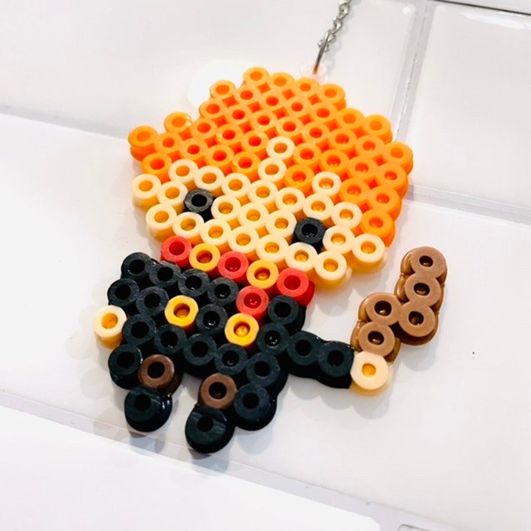 Ron Weasley, Harry Potter Perler Bead Art Keychain Backpack Bling ...