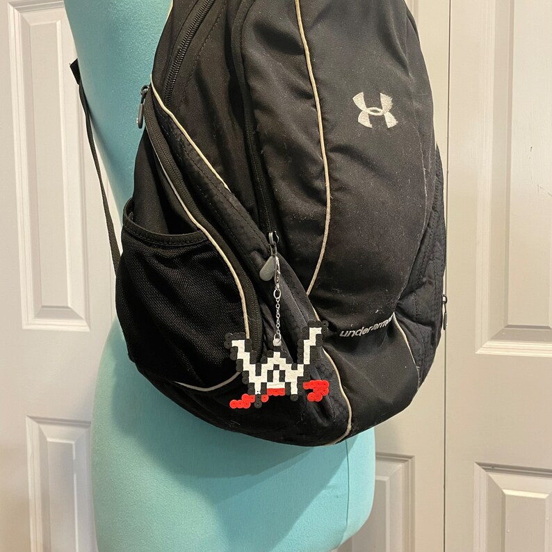 WWE Superstar Logo Perler Bead Art Handmade Keychain Backpack Bling ...