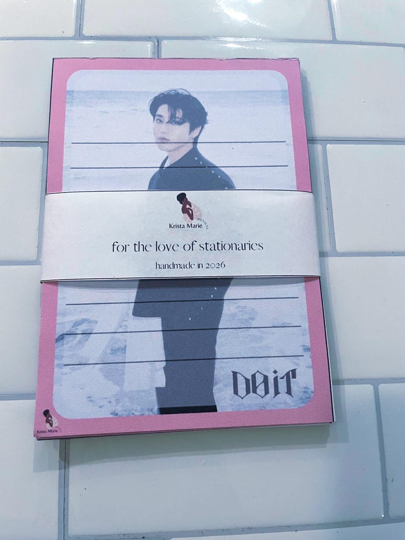 Stray Kids Han Jisung Inspired Notepad 6x4.5 | K-pop Memo Pad | STAY ...
