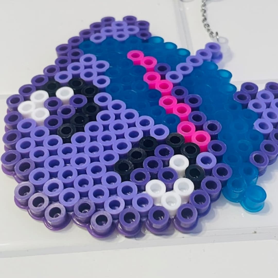 Twilight Sparkle My Little Pony Perler Bead Art Keychain | Cartoon - Etsy