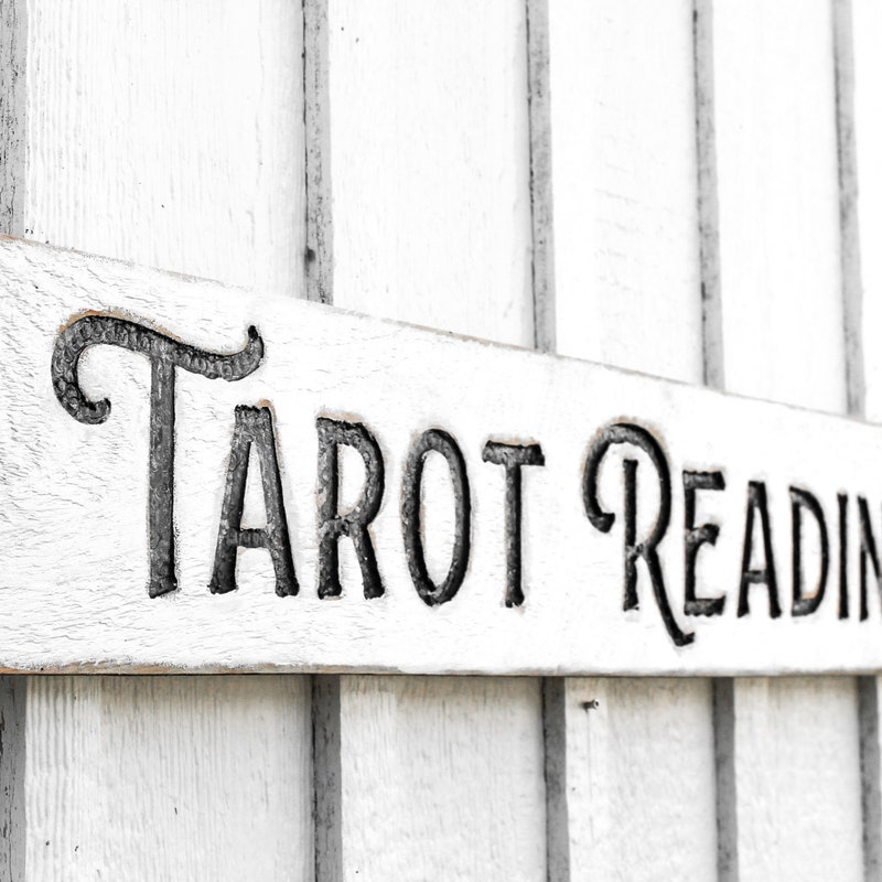 Tarot Reader Sign - Etsy