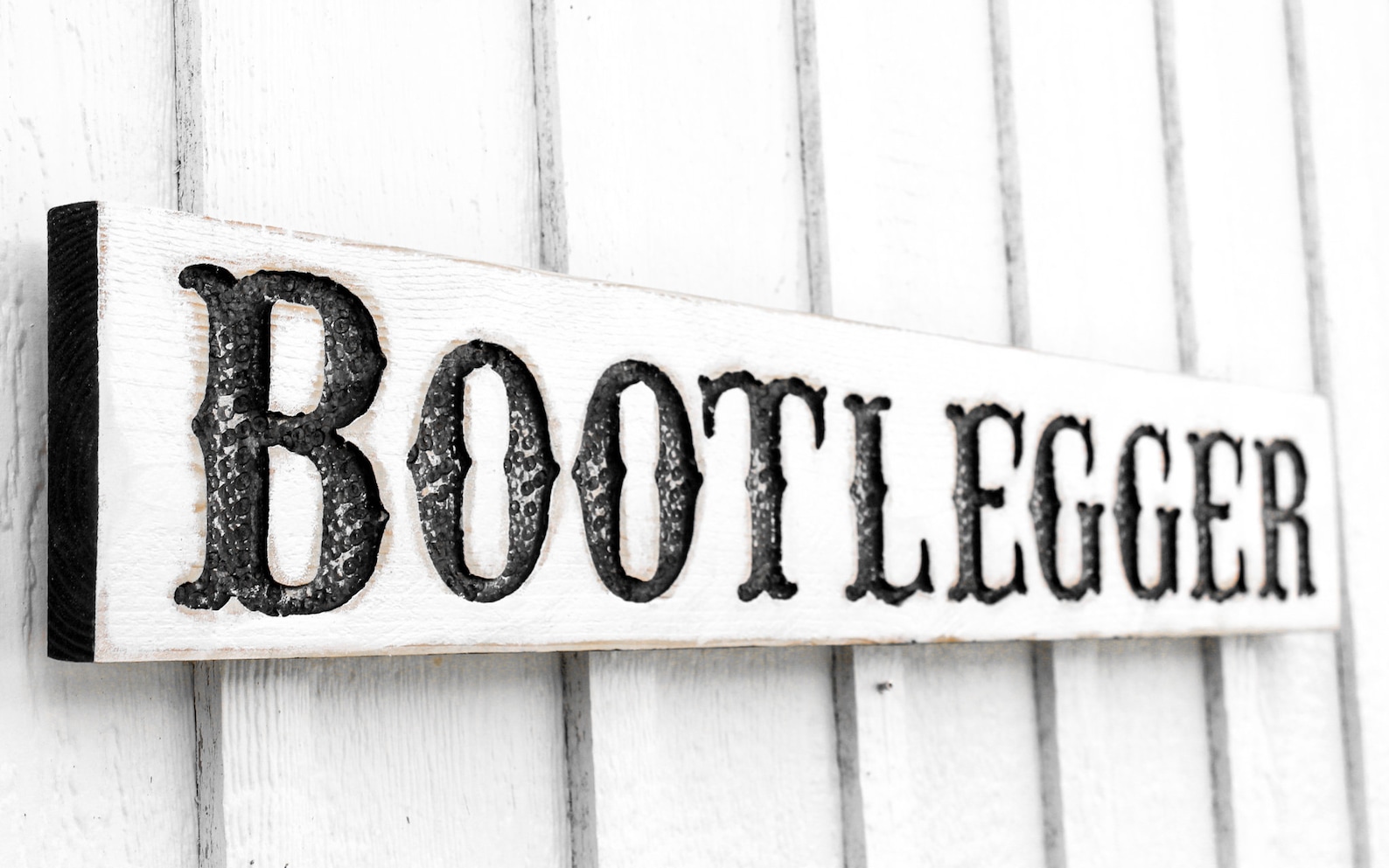 Bootlegger Sign Carved in a 40x6 Solid Wood - Etsy