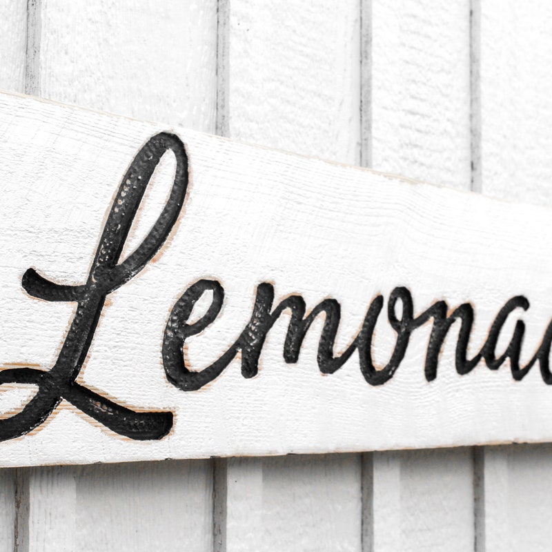 Lemonade Sign - Etsy