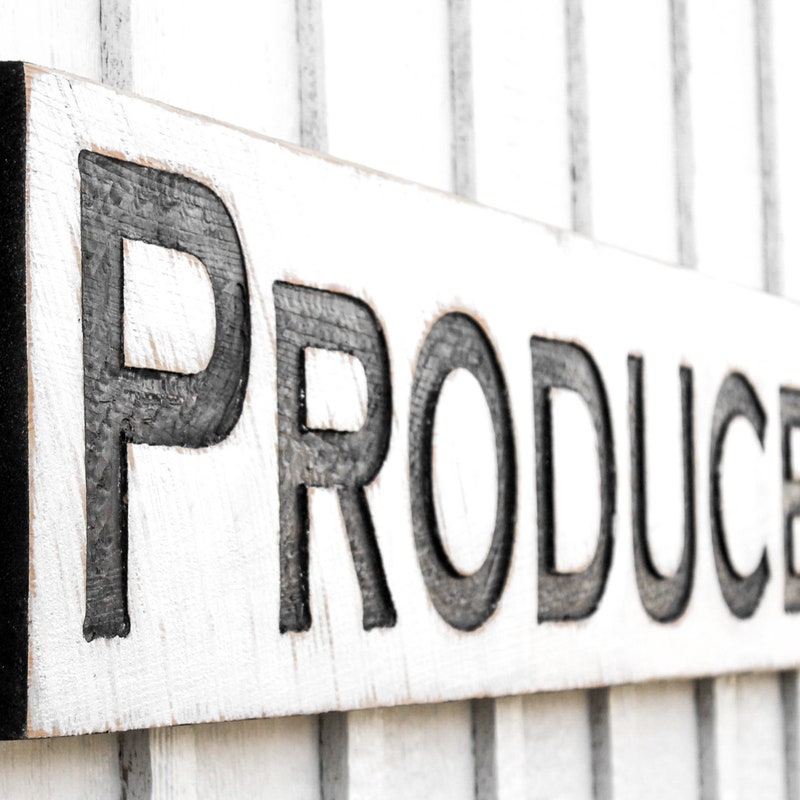 Produce Signs - Etsy