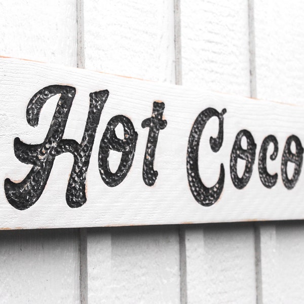Hot Cocoa Sign - Etsy