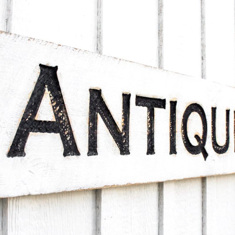 Antique Wooden Sign - Etsy