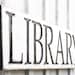 Library Sign - Carved in a 40"x8" Solid Wood Board Rustic Distressed ...