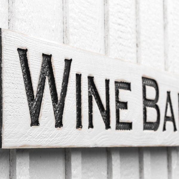 Wooden Wine Sign - Etsy