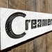 Creamery Sign Carved in a 40x10 Solid Wood Board - Etsy