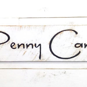 Penny Candy Sign Carved in a 40x10 Solid Wood - Etsy