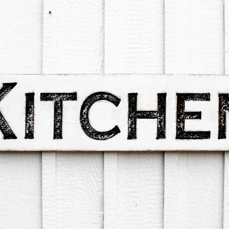 Wooden Kitchen Sign - Etsy